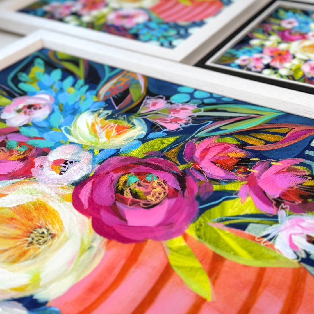 'Phoebe' Floral Print – Lynsay Green Art