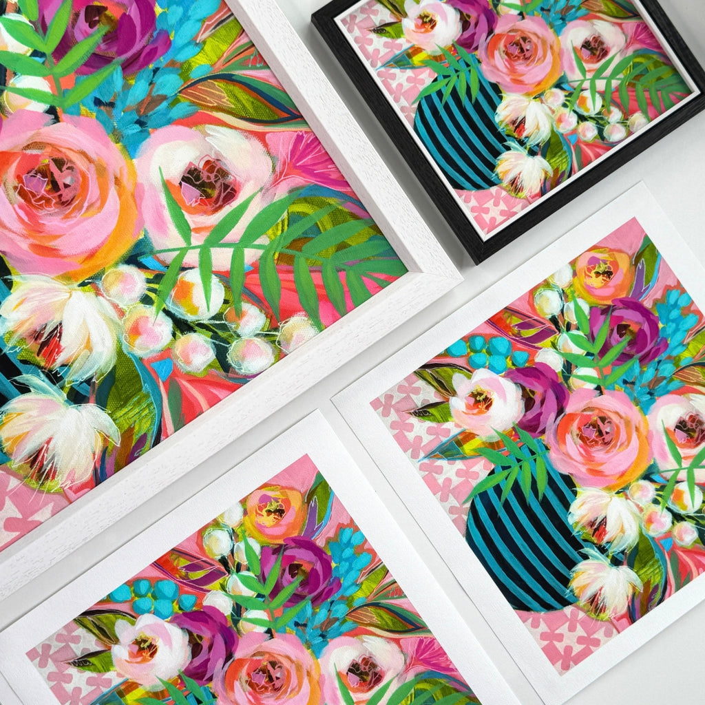 Orla Floral Print – Lynsay Green Art